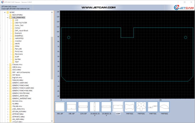Free DXF CAD Viewer Download from JETCAM