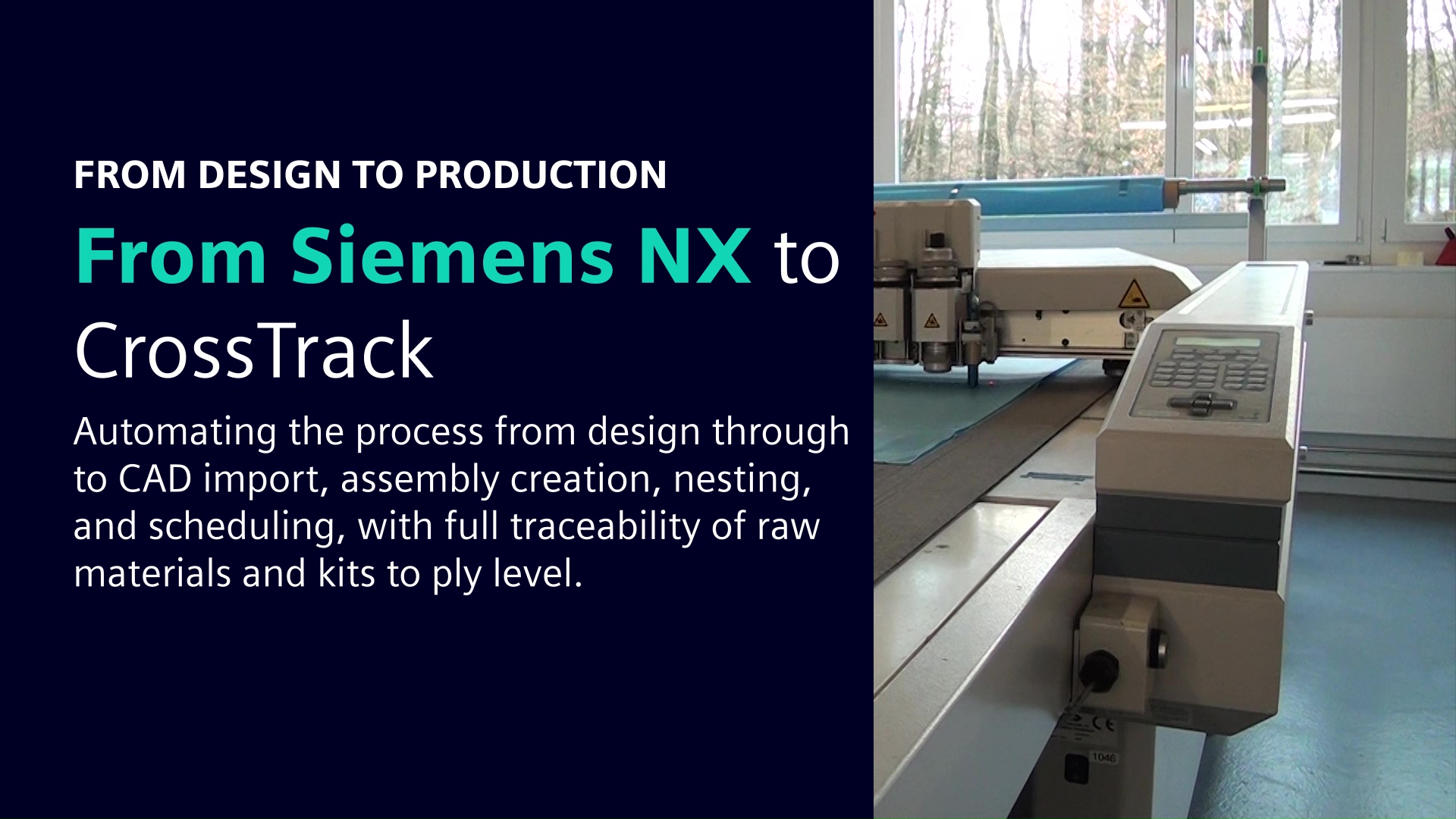 Siemens NX to CrossTrack workflow
